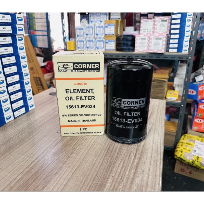 CORNER กรองน้ำมันเครื่อง HINO ซีรีส์ 500, วิคเตอร์, NGV (C-HNO38) รหัส ...