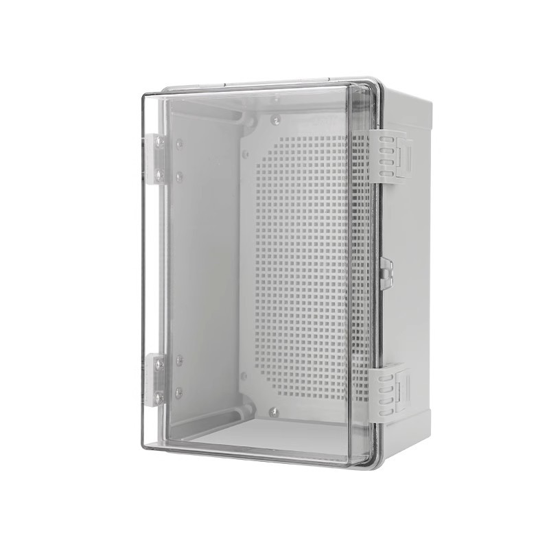 Clear Electrical Enclosure Box Outdoor Plastic Junction Box Waterproof ...
