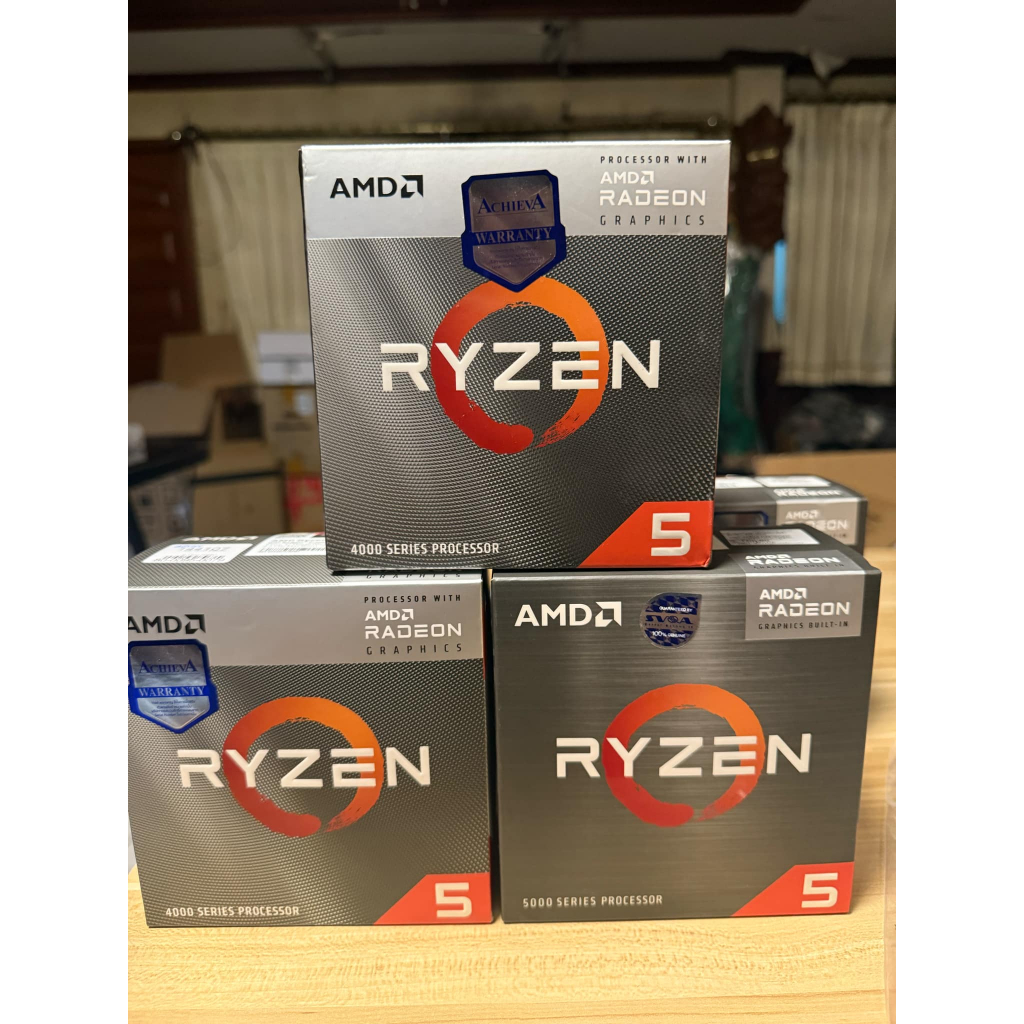 CPU AMD AM4 RYZEN 7 5800x Ryzen5 4600G Ryzen5 5500GT R5 3600 มือสอง ...