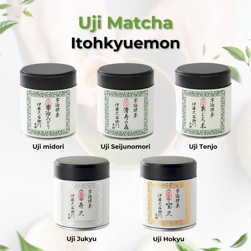 [พร้อมส่ง]ชาเขียว Matcha Itoh kyuemon 20 g. มัทฉะชาเขียว แบรนด์ดังจาก ...