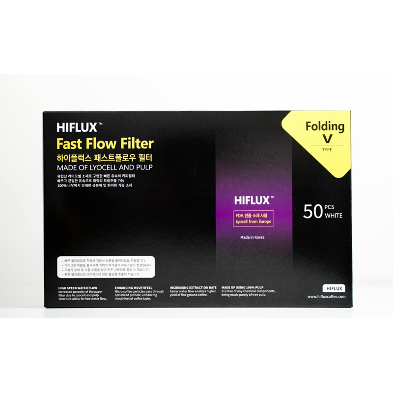HIFLUX Fast Flow Filter / Folding V Type 50pcs clearance hot promotion ...
