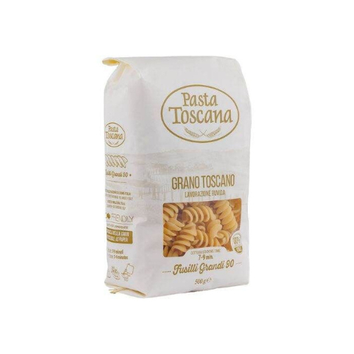 FUSILLI GRANDI Pasta 500g ข้าวสาลีทัสคัน 100% จากอิตาลี - Pasta Toscana ...