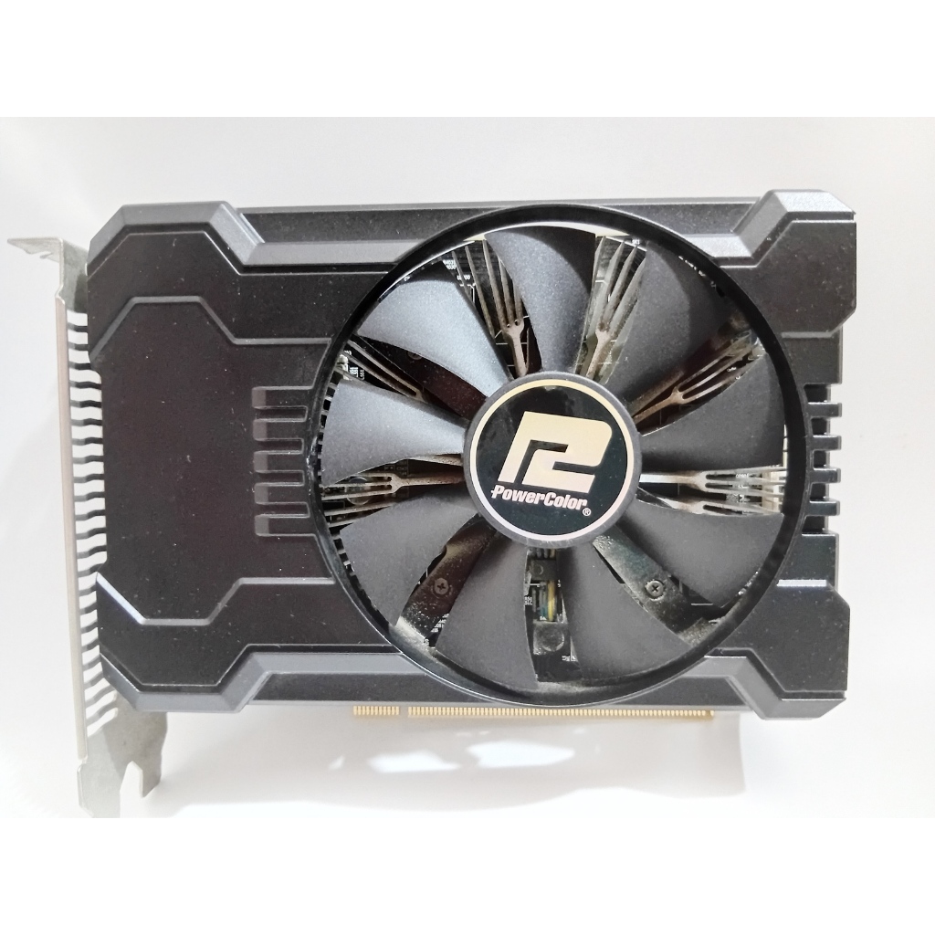 การ์ดจอ PowerColor RX 550 4GB ไม่ต่อไฟเพิ่ม | Shopee Thailand