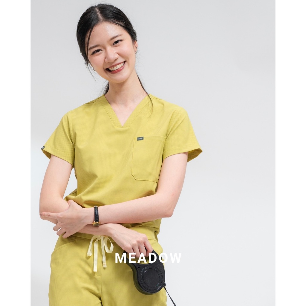 REKA SCRUBS - สี Meadow - MOTIF (ชุดสครับแพทย์ พยาบาล พร้อมปักชื่อ ...