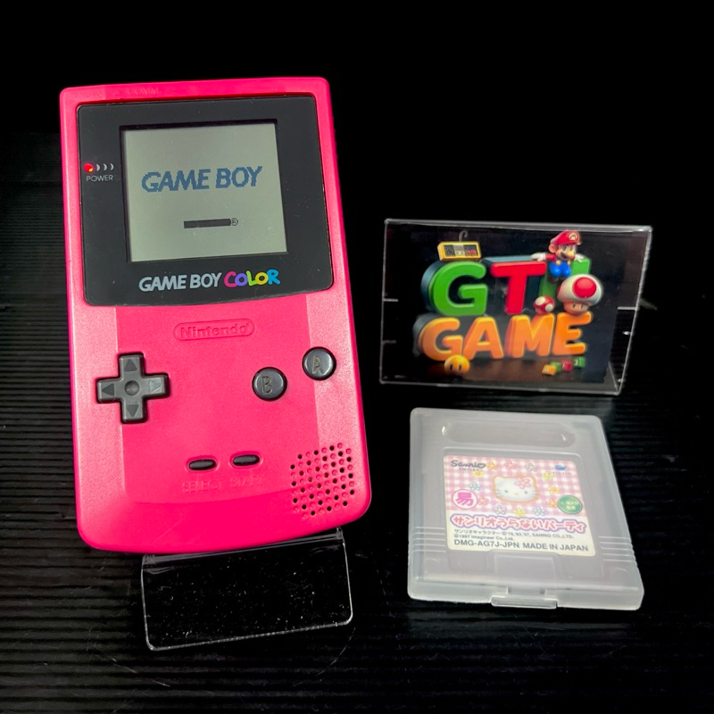 GameBoy Color GBC (1998) Pink color Hello kitty game GBC Japan | Shopee ...