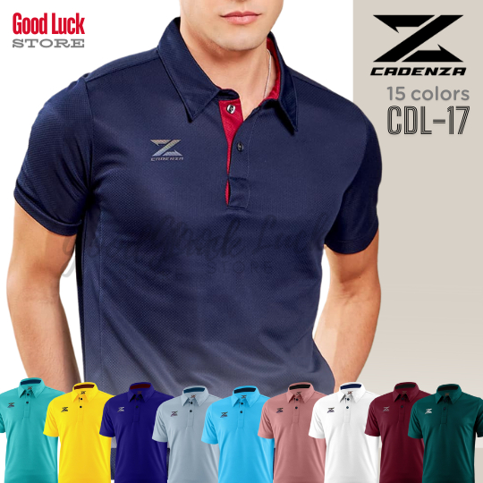 (Set 1) เสื้อโปโล คาเดนซ่า Cadenza รุ่น CDL-17 LUXURY POLO | Shopee Thailand