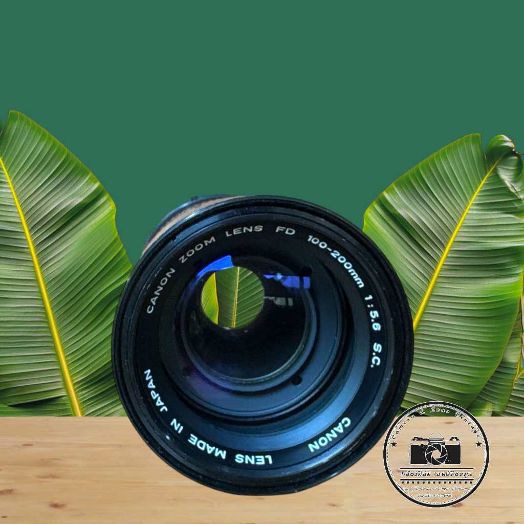 CANON ZOOM LENS FD 100-200MM.F5.6 S.C. | Shopee Thailand