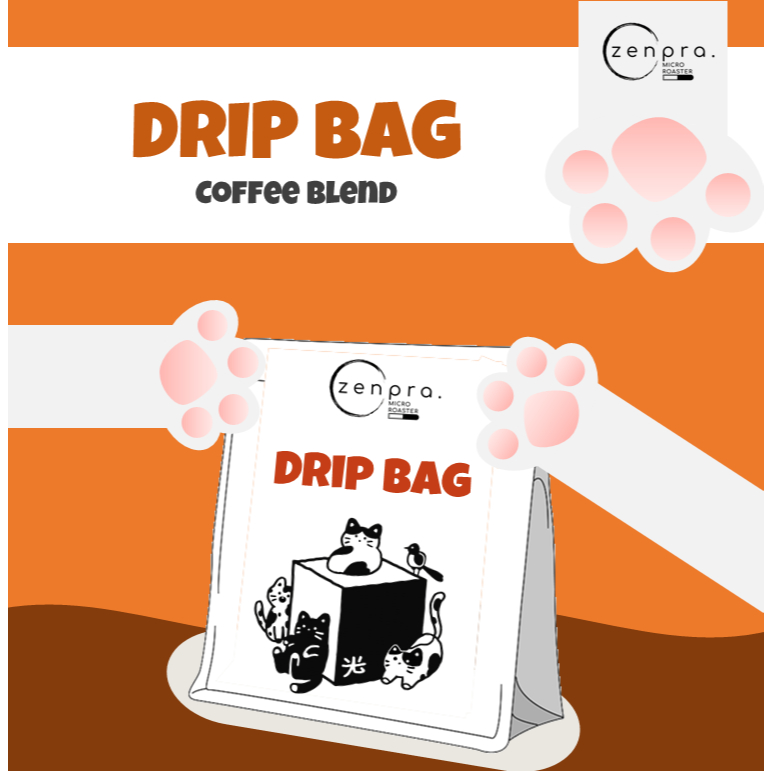 Drip bag กาแฟดริปแบค พร้อมชงดื่ม | Shopee Thailand