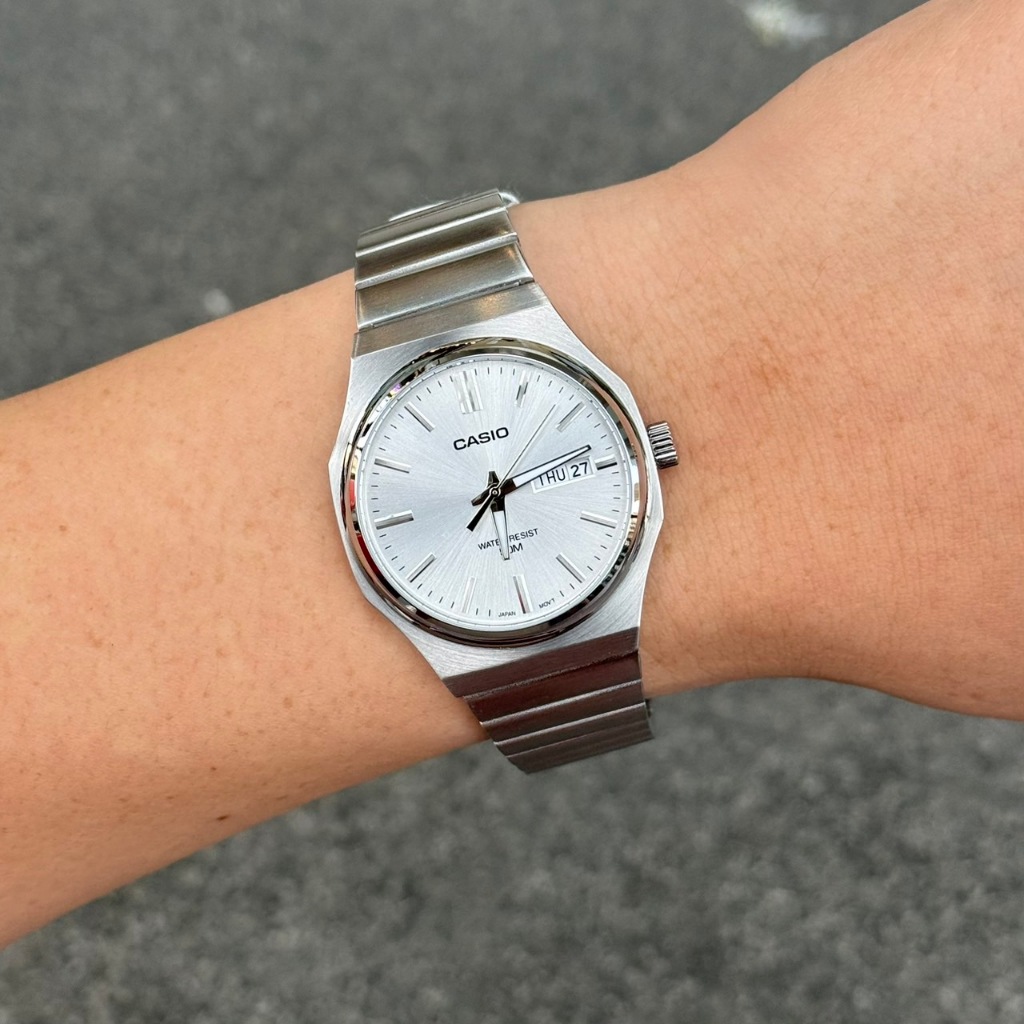 นาฬิกาข้อมือคาสิโอ Casio MTP-E735D / MTP-E735B สินค้าของแท้ รับประกันศูนย์ 1 ปี นาฬิกาผู้ชาย ...