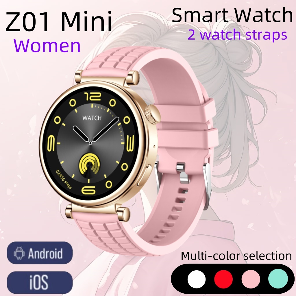 Z01 Mini สุภาพสตรี นาฬิกา นาฬิกาอัจฉริยะ Smart Watch บลูทูธโทร โหมด ...