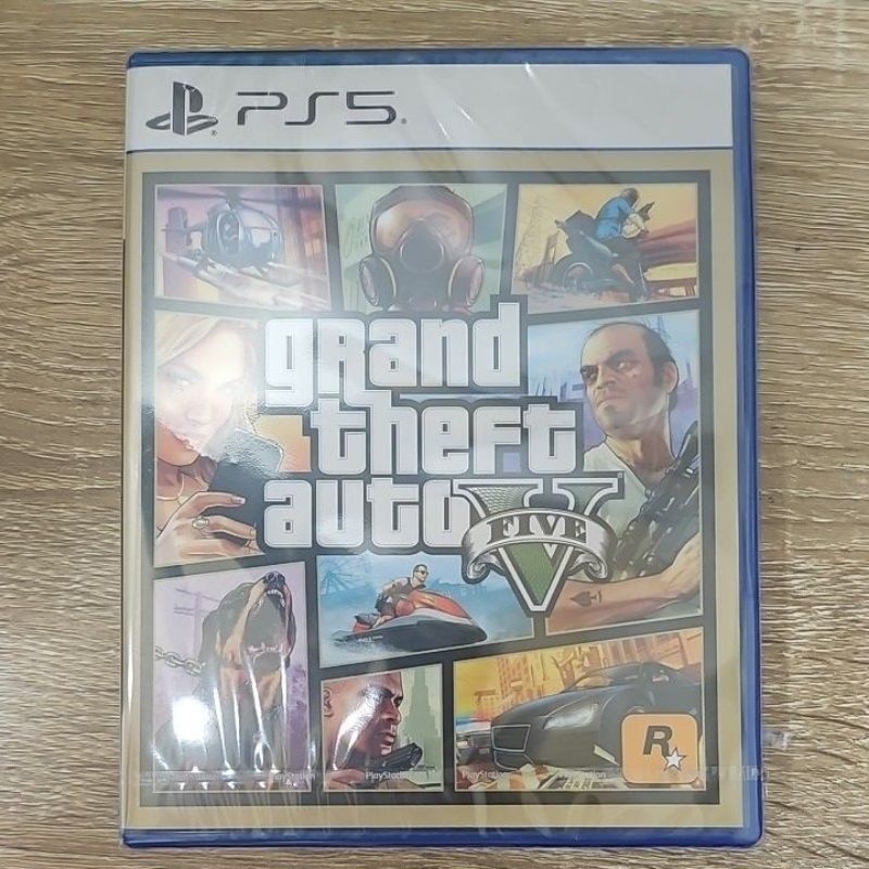 PS5 Grand theft auto v GTA V ของแท้ มือหนึ่ง พร้อมส่ง | Shopee Thailand