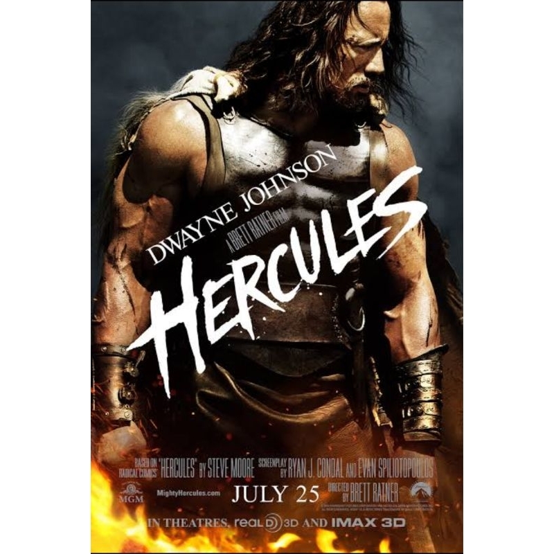 Blu-ray+DVD ปก+สกรีนแผ่น Hercules 2014 | Shopee Thailand
