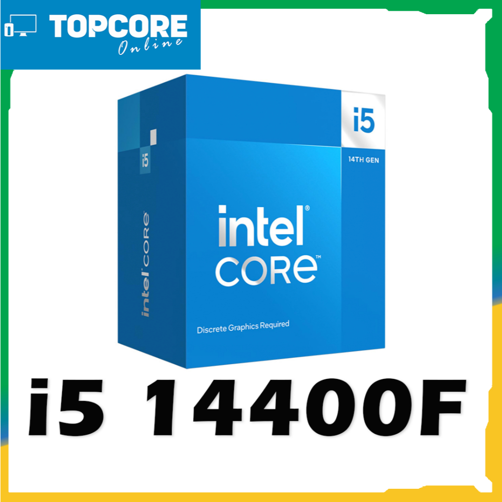 cpu intel core i5 14400f ของใหม่ LGA1700 | Shopee Thailand