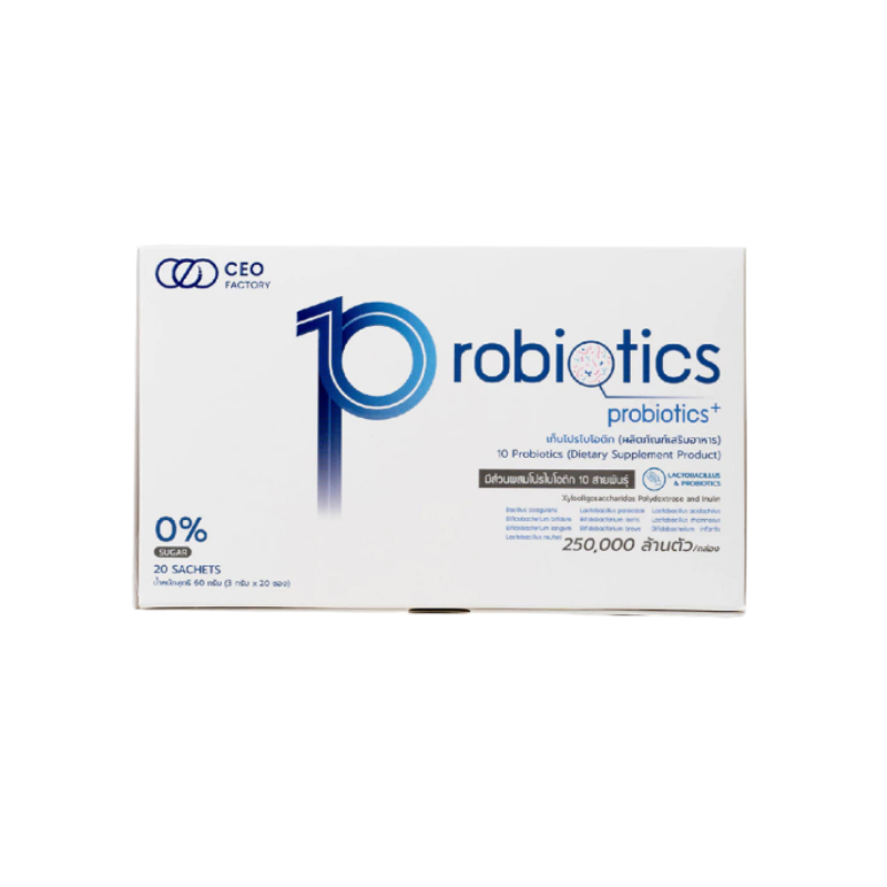 CEO Factory 10 Probiotics ซีอีโอ แฟคตอรี่ โพรไบโอติก ปรับสมดุลการ ...