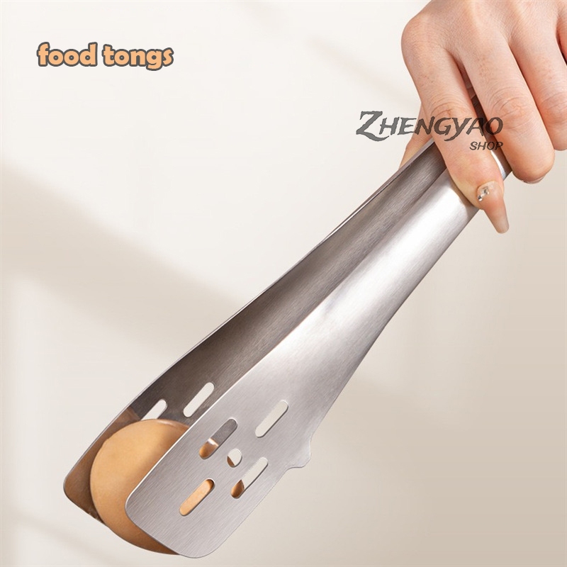 ที่คีบขนมปัง ที่คีบอาหาร คีบสปาเก็ตตี้ สเตนเลส 304 สีเงิน สําหรับ ...