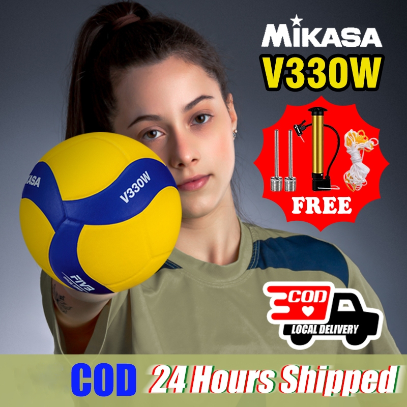 ซีโอดี Mikasa MVA200 MVA300 V200W Mikasa วอลเลย์บอล No.5 Softskin FIVB เกมบอล | Shopee Thailand