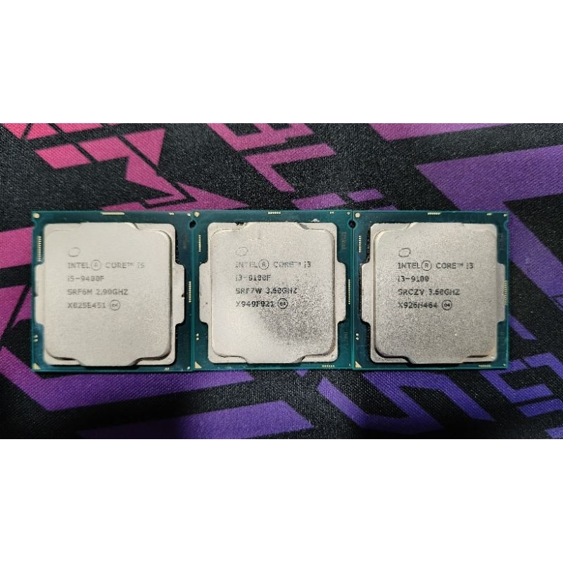CPU intel gen9 i3 9100 i3 9100f i5 94000f | Shopee Thailand