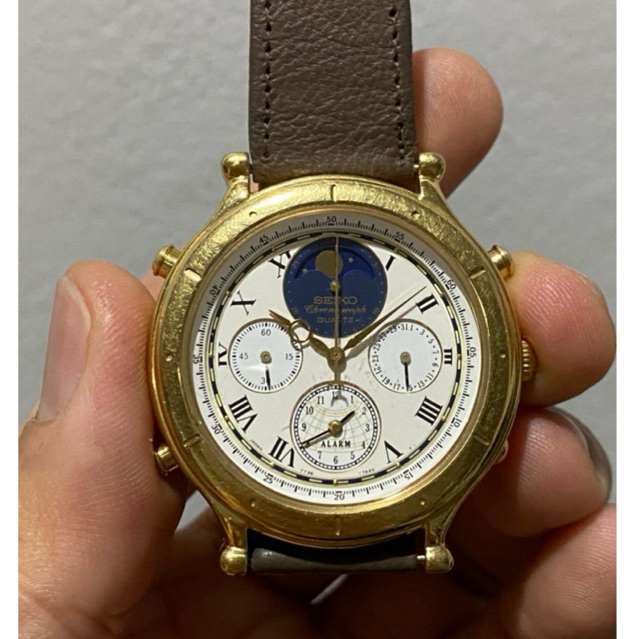 Seiko vintage moon-phase | Shopee Thailand