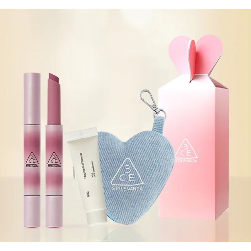 พรีออเดอร์ 3EC รุ่น Mirror Lipstick Set แพ็คเกจห่อของขวัญ (Mini Hand ...