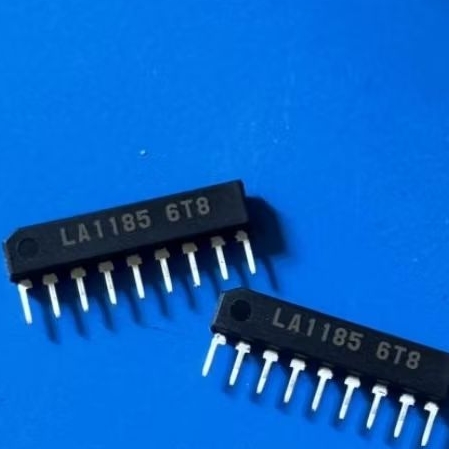 LA1185 is an FM receiver front-end IC for radio-cassette recorder ...