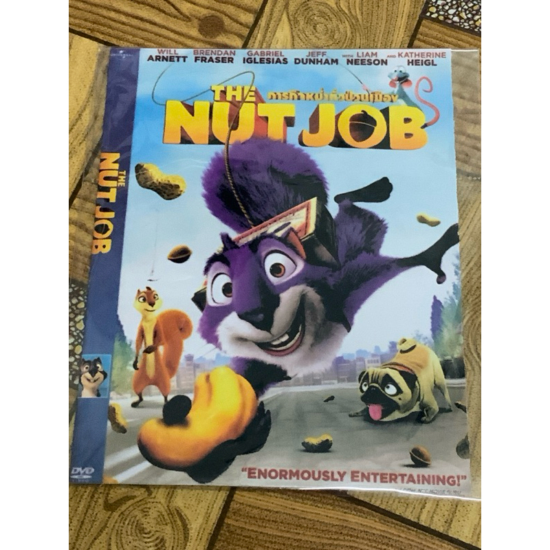 DVD,ดีวีดีการ์ตูน (ชล) THE NUT JOB ,ภารกิจหม่ำถั่วป่วนเมือง ,สินค้าใหม่ ...