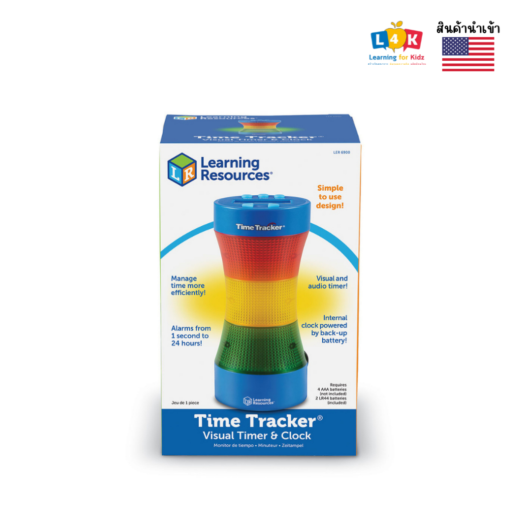 นาฬิกาภาพเตือน : ตัวจัดการเวลา (Time Tracker : Visual Timer Clock) [Learning Resources] | Shopee ...