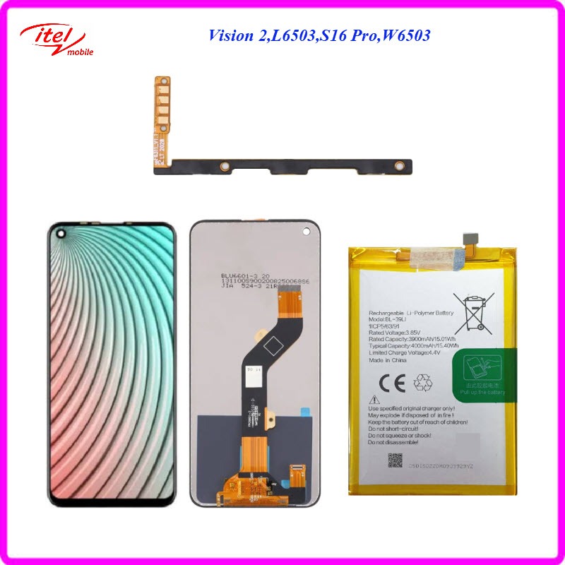 อะไหล่,iTel S16 Pro,W6503,สายแพร,หน้าจอ LCD.,แบตเตอรี่ | Shopee Thailand