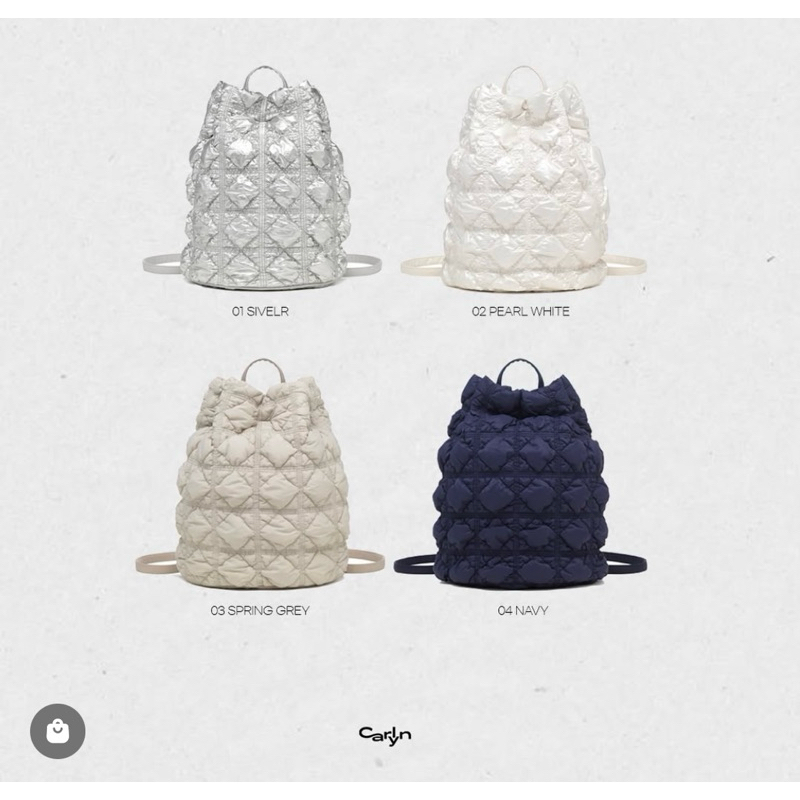 พร้อมส่ง/แท้🇰🇷 Carlyn Clover Backpack กระเป๋าคาลิน ของแท้100%🇰🇷 ...