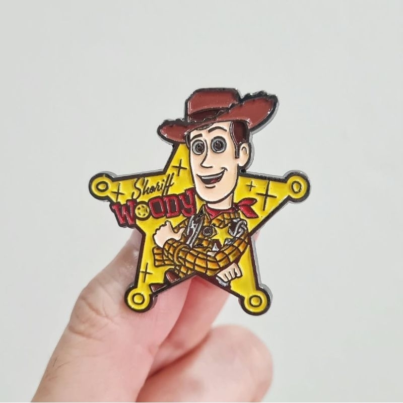 Enamel Pin / Brooch / Badge พิน เข็มกลัดโลหะ เข็มหมุดโลหะ ลาย Sheriff ...