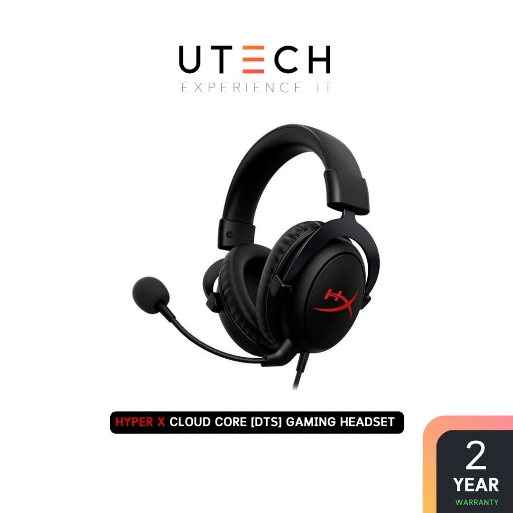 หูฟังเกมมิ่ง HyperX Cloud Core [DTS] Gaming Headset by UTECH | Shopee Thailand