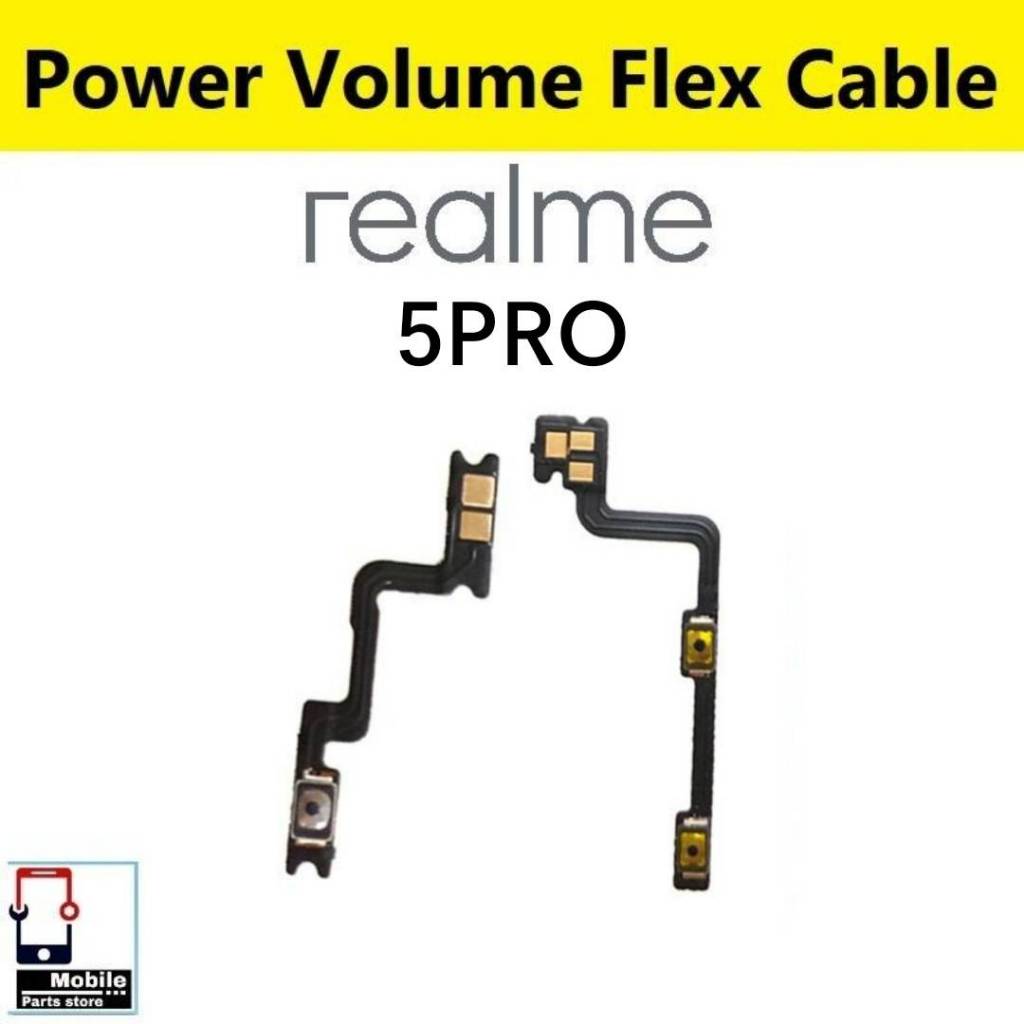 แพรสวิตช์ Realme 5Pro แพรปิด/เปิด Power&Volume Button Flex Cable ...