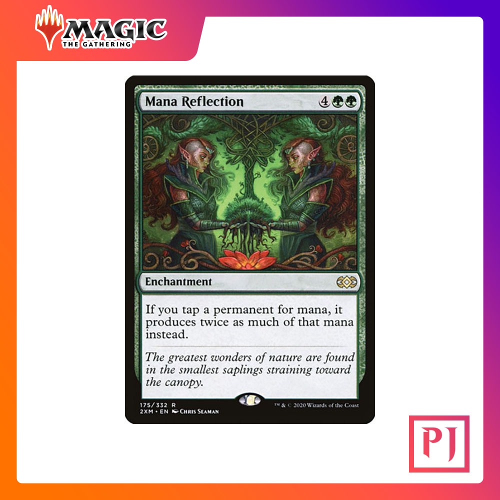 [MTG] Mana Reflection [2X2] [GREEN] [RARE] [NORMAL] [ENG] (การ์ดเมจิค / Magic the Gathering ...
