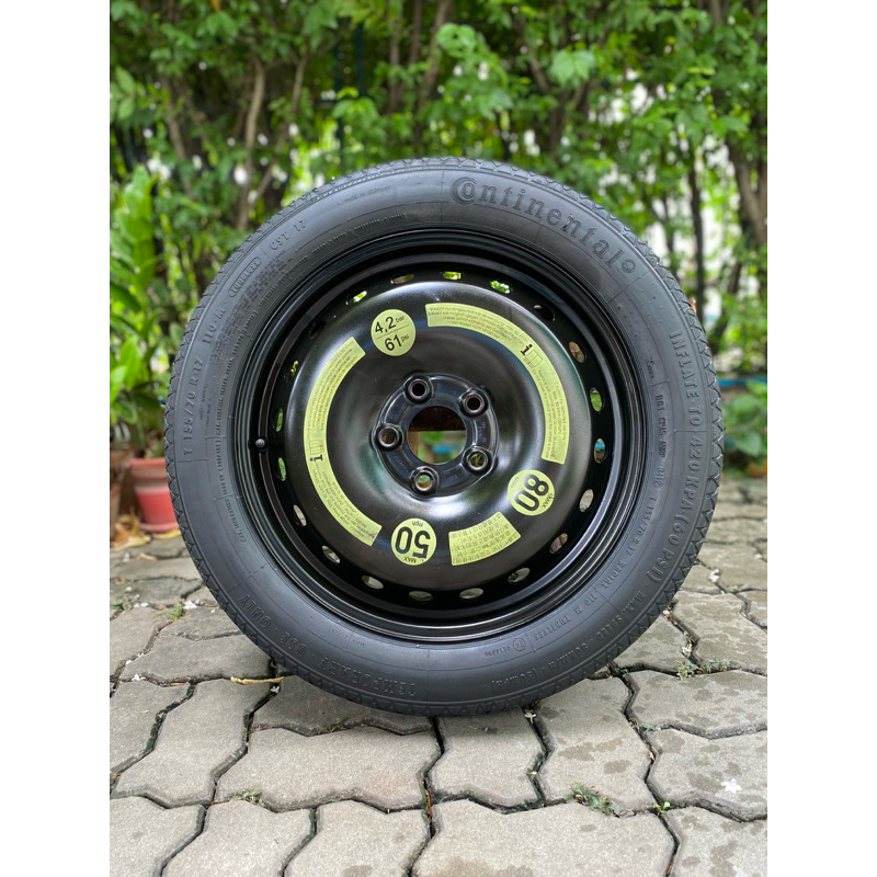 ล้ออะไหล่ มือสองญี่ปุ่น 5 รู 112 ขอบ 17 ขนาดยาง 155/70/17 สำหรับใส่ ...