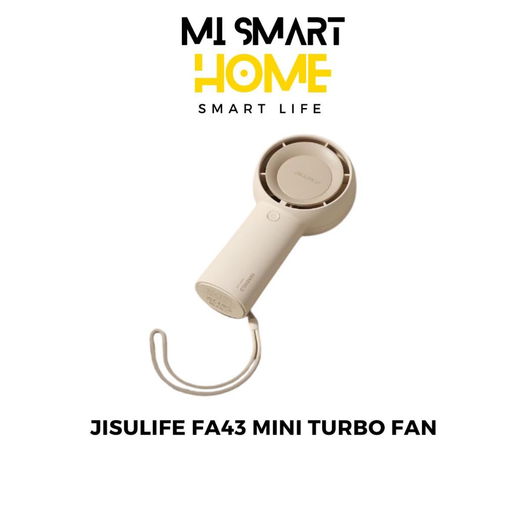 Jisulife FA43 Handheld Turbo Fan พัดลมมือถือพกพา แบตเตอรี่ 4000mAh ...