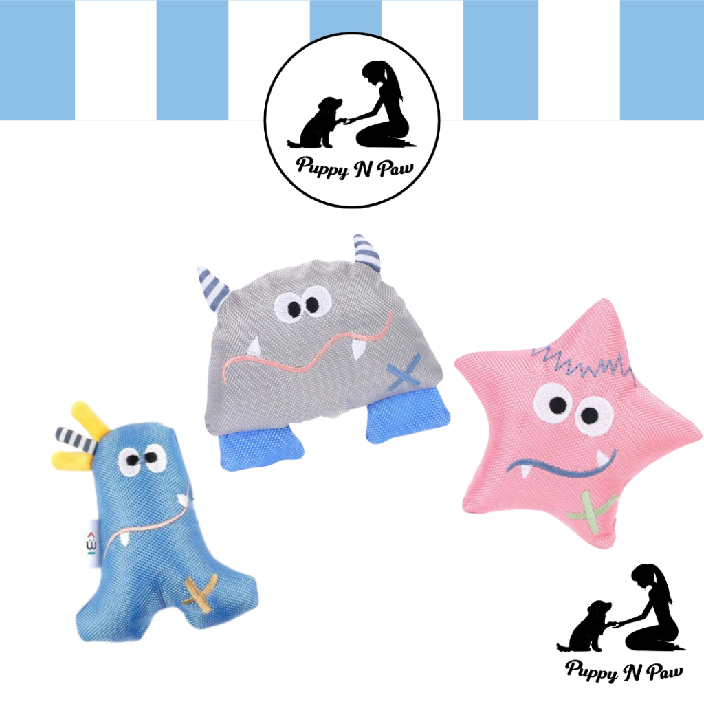 Puppy N Paw Bobby Bonny Bippy Plush Toy ของเล่นสำหรับสุนัข สำหรับสัตว์ ...