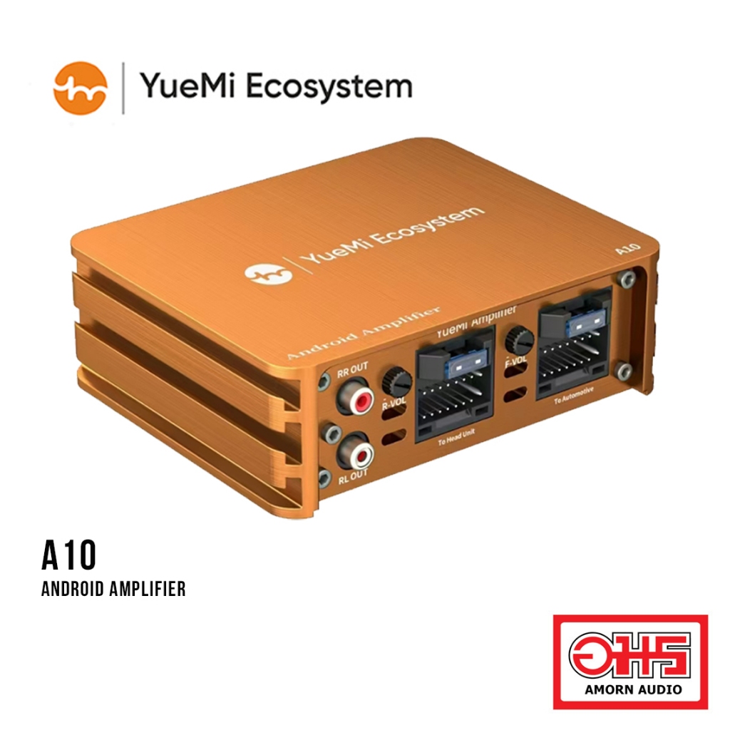 YueMi Ecosystem | Yuemi A10 แอมป์แอนดรอย Class AB | 4x15W(RMS), Peak ...