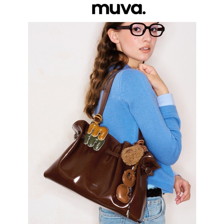 Muva Belt Shoulder Bag ของแท้ 100% กดจาก official Muva | Shopee Thailand