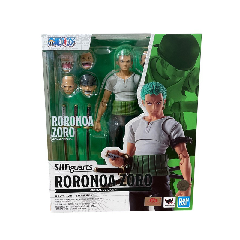 Bandai S.H.Figuarts Roronoa Zoro -Romance Dawn- | Shopee Thailand