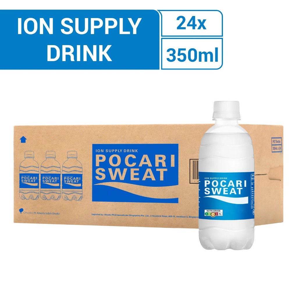 🌟พร้อมส่ง🌟Pocari Sweat 350 ml. 24 bottle เครื่องดื่มเกลือแร่โพคารี่สเวท 350 มล. 24 ขวด | Shopee ...