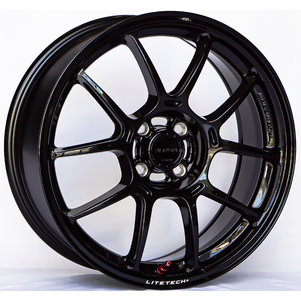 ล้อแม็กซ์ Lenso V1N Venom LITETECH+ สีดำเงา 7x16 4รู100 ET35 [21907] | Shopee Thailand