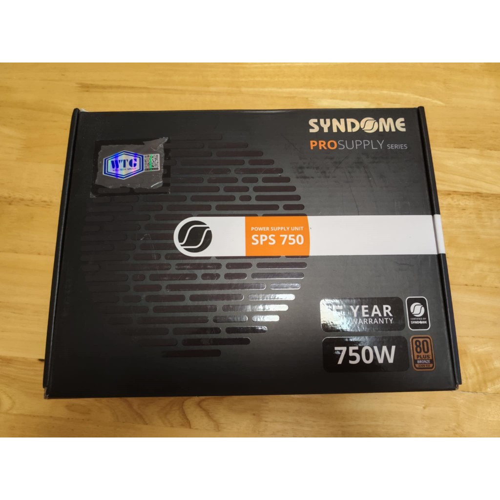 PSU SYNDOME SPS 750 Power Supply 750W 80 PLUS BRONZE มือสอง มีประกันศูนย์ | Shopee Thailand