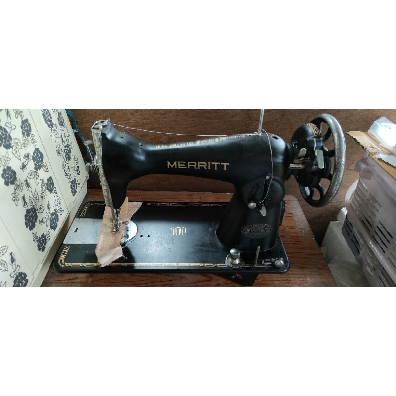 จักรเย็บผ้า singer merritt มือสองเหมือนใหม่ พร้อมใช้ ลายน้ำแจ่ม (เฉพาะ ...