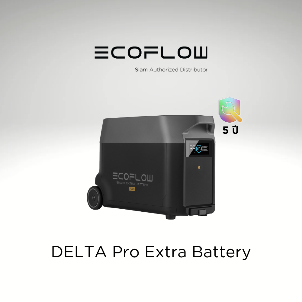 EcoFlow DELTA Pro Extra Battery (แบตเตอรี่เสริม) | Shopee Thailand