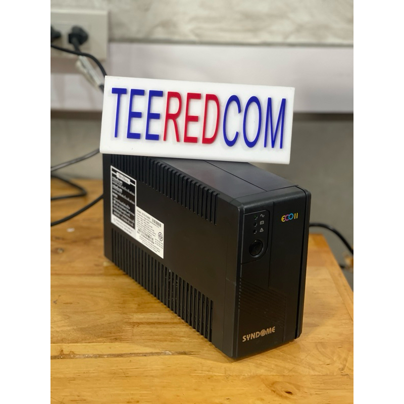 ICT-1 800VA/480W เครื่องสำรองไฟ ZIRCON UPS 800VA/480W มือสอง ใช้งานปกติ ...