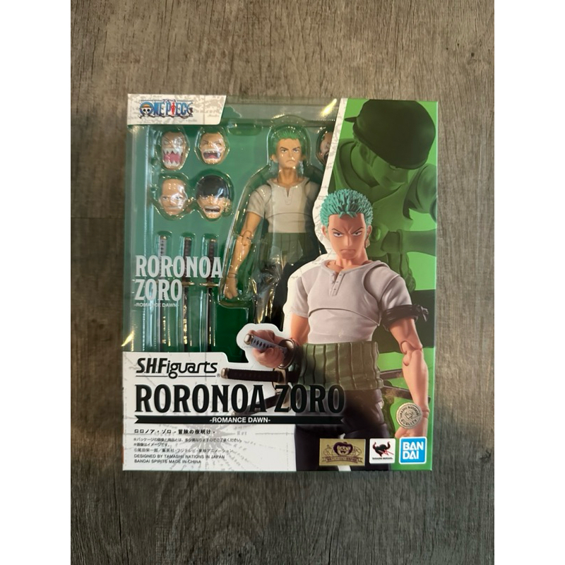 Bandai S.H.Figuarts SHF Roronoa Zoro -Romance Dawn- One Piece | Shopee Thailand