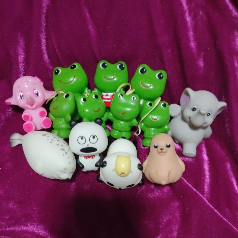 ที่ใส่นิ้วเล่านิทานให้เด็กฟัง กบเคโระ โมเดลปลาพยูน โมเดลแพนด้า เมเดล ...