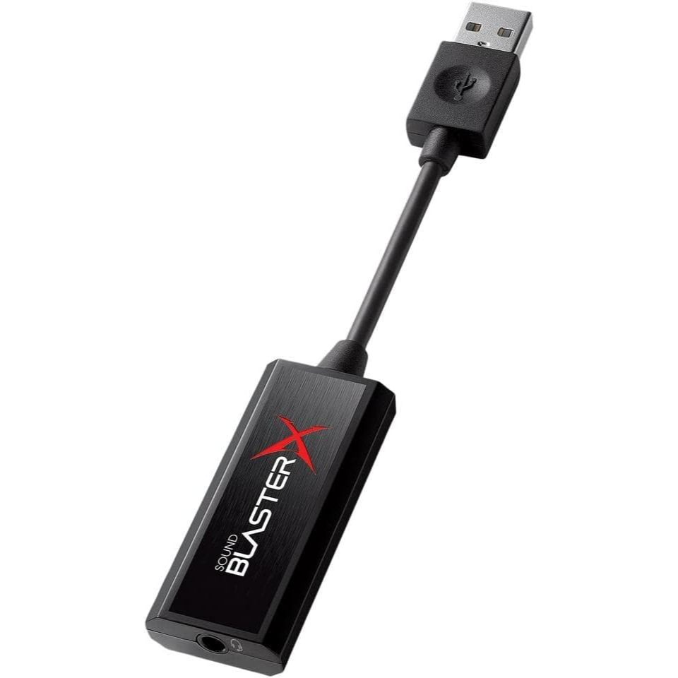 CREATIVE SOUND CARD Sound Blaster G1 External USB Sound Card ...