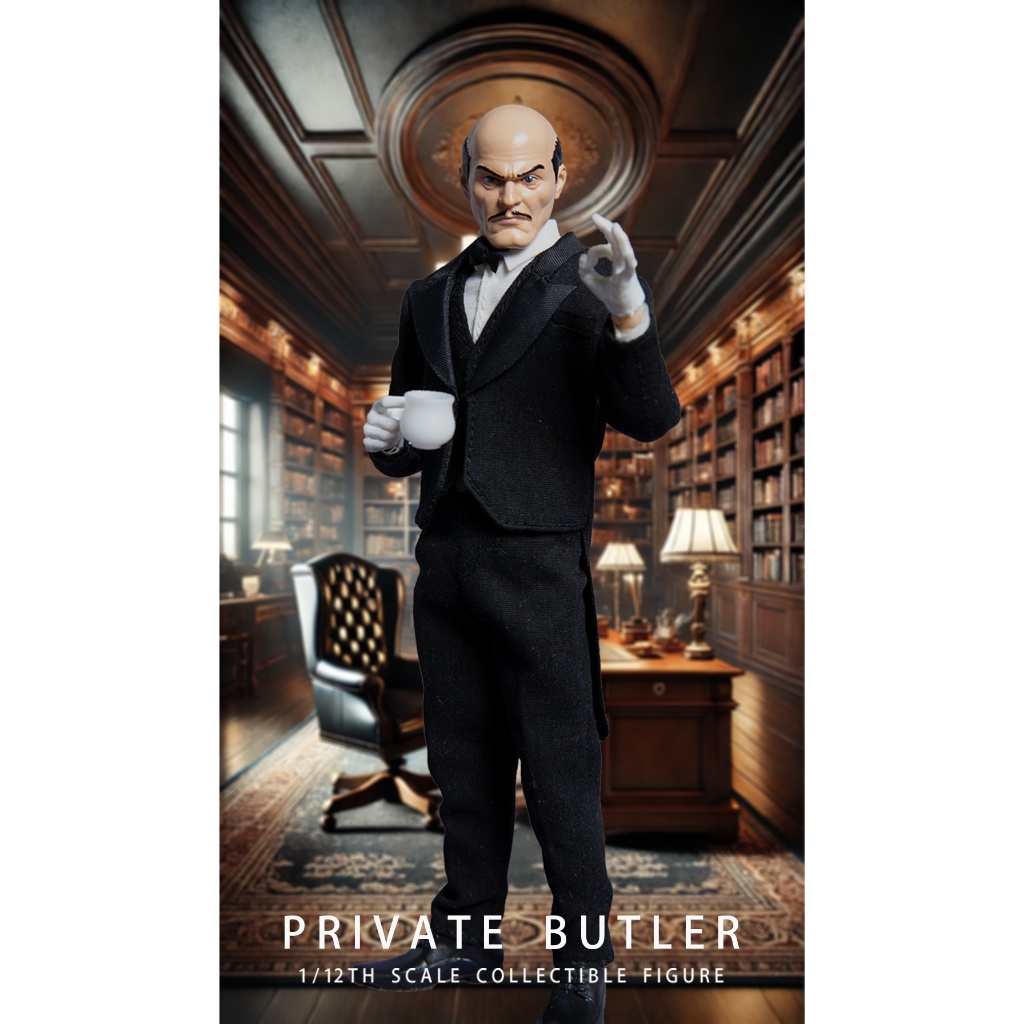 พรีออเดอร์ Joy Man Toys 1/12 Private Butler Action Figure JM011 ...