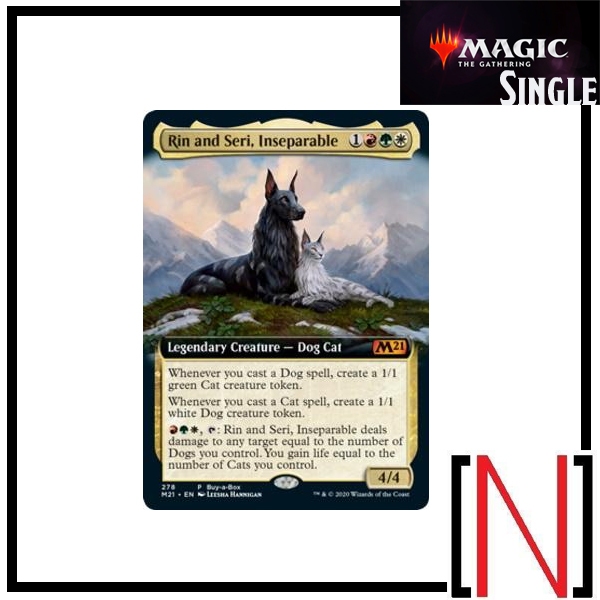 [MTG][Single][M21] Rin and Seri, Inseparable ระดับ Mythic [ภาษาอังกฤษ ...