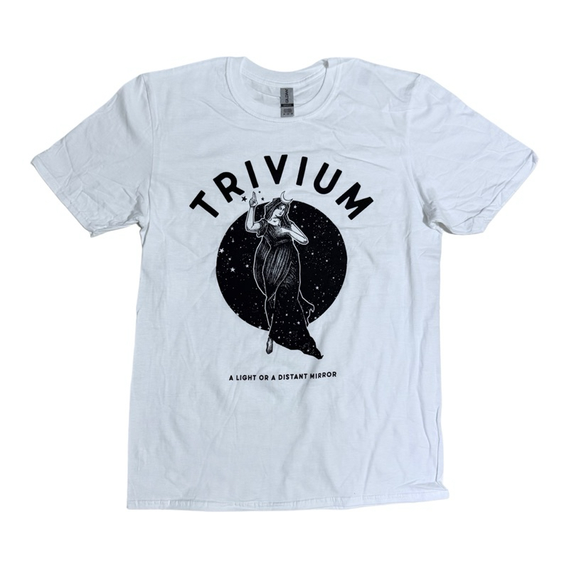 เสื้อวงดนตรี TRIVIUM T-SHIRT ลาย MOON GODDESS ลิขสิทธิ์ของแท้ EU | Shopee Thailand